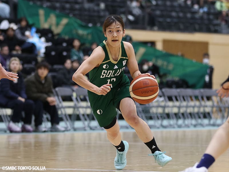 Wリーグ初参戦・SMBC TOKYO SOLUAの選手たちの覚悟…楽しみながら「挑戦」を続ける主将の中村和泉