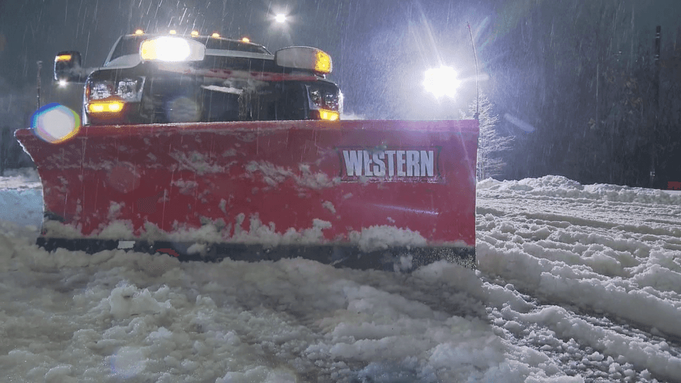 Behind the wheel of DC plow truck driver during the worst of a winter storm