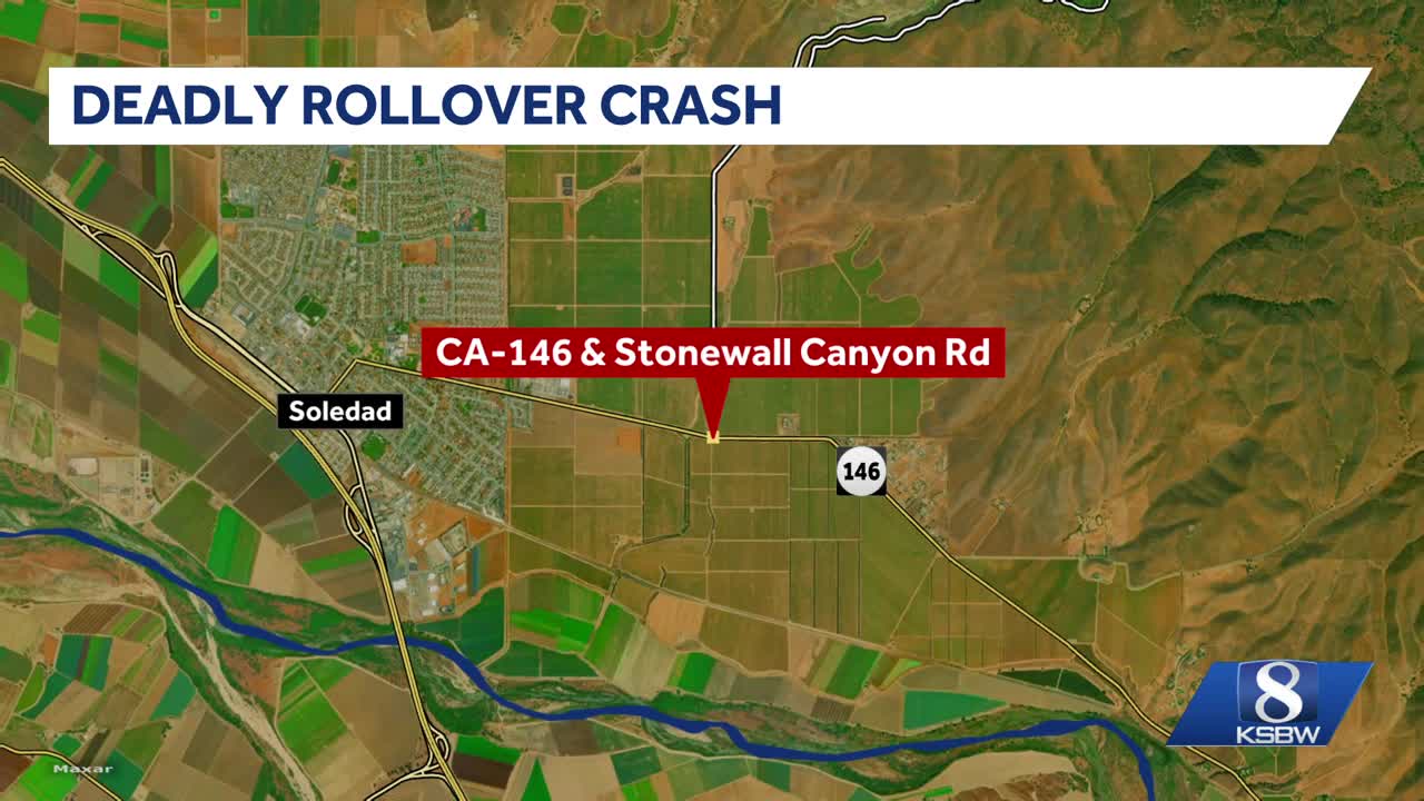 1 person dead, 1 arrested after DUI crash near Soledad, CHP says