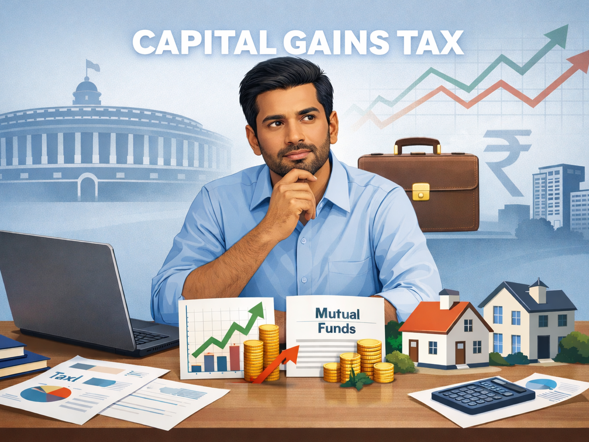 Capital gains tax rules for FY 25-26: Experts explain STCG, LTCG tax ...