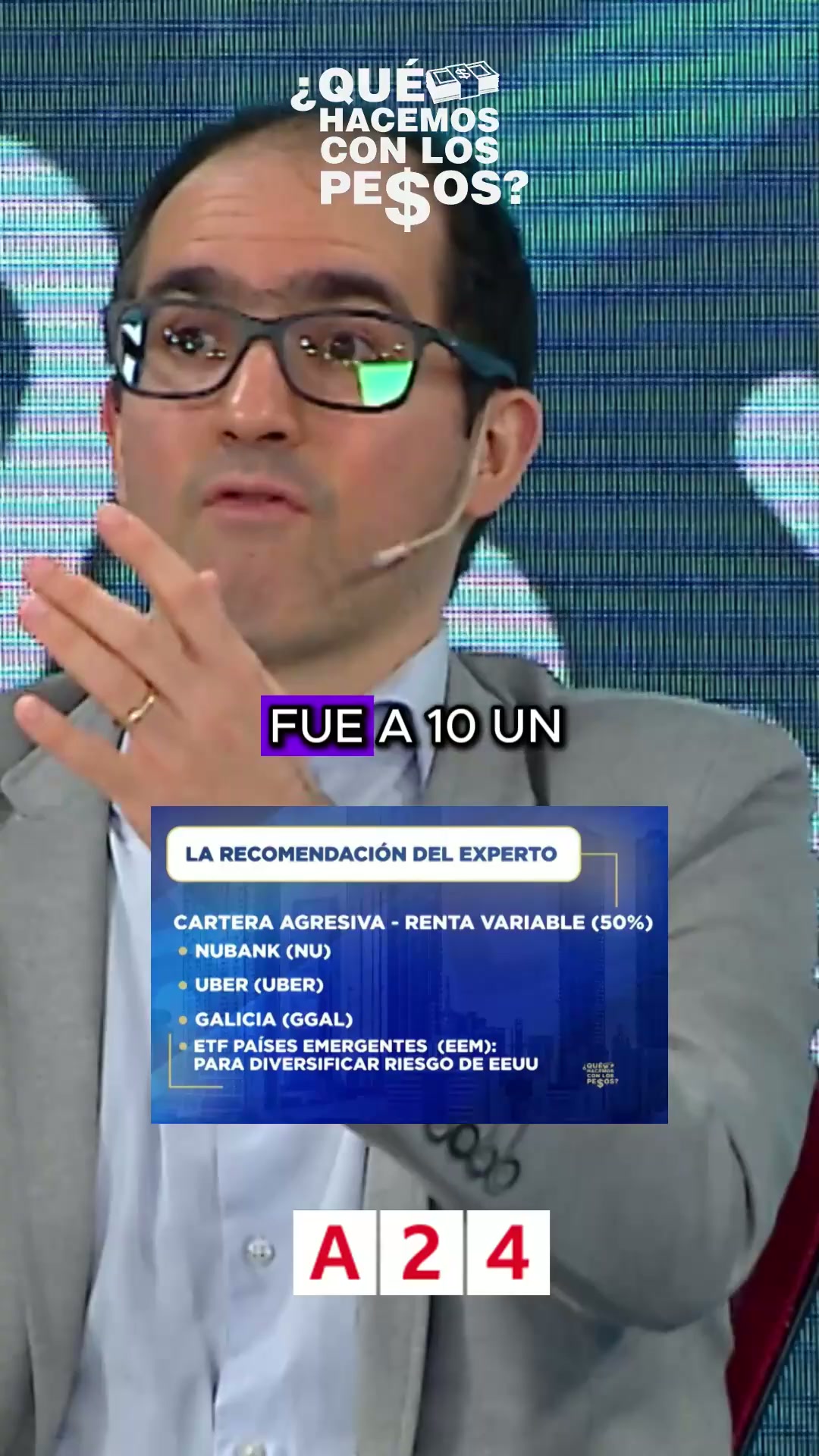 50% renta fija y 50% renta variable