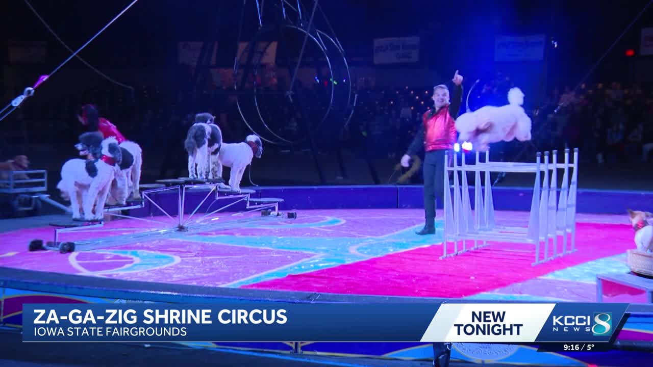 Iowa State Fairgrounds hosts Za-Ga-Zig Shrine Circus