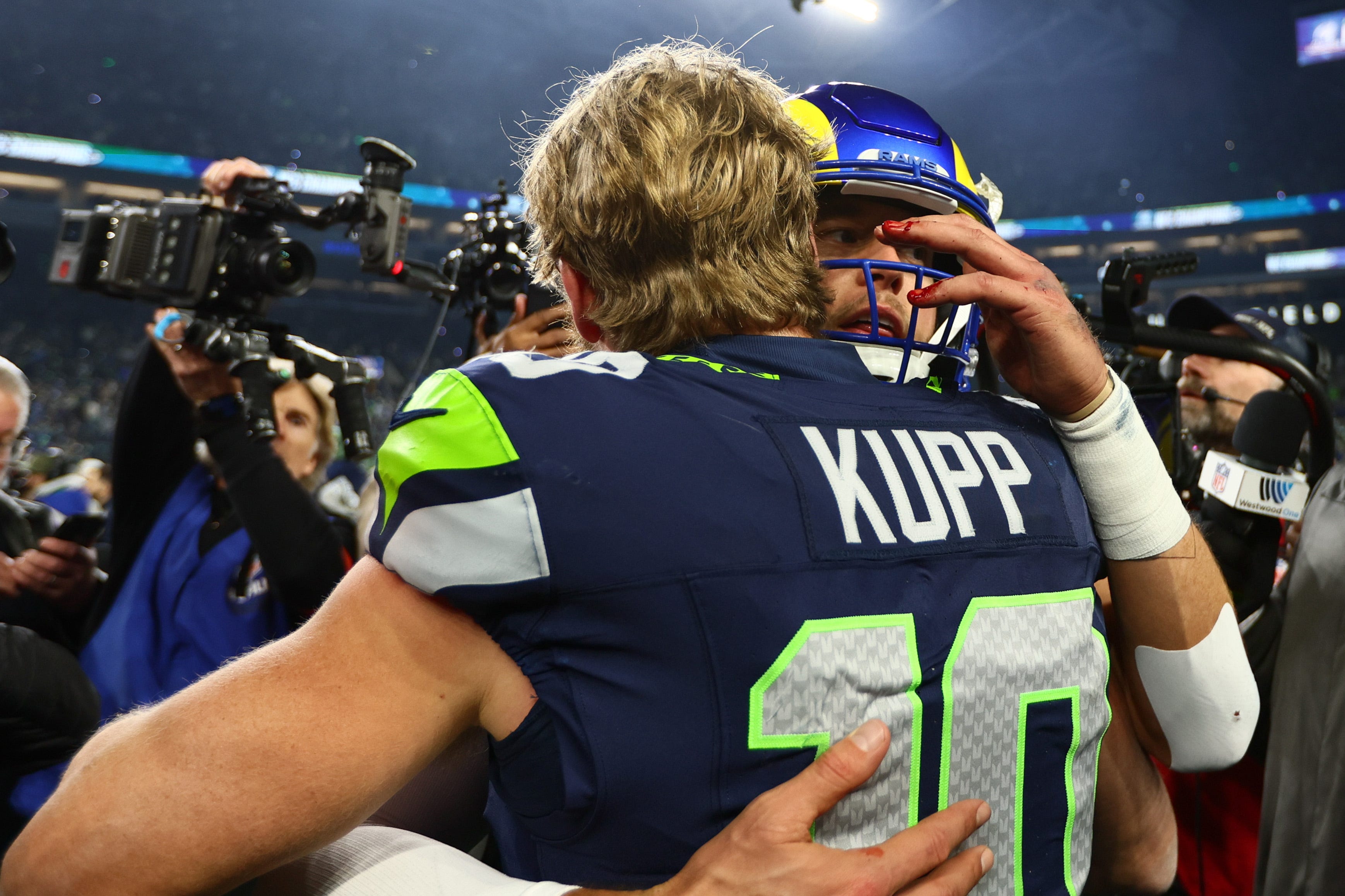 Watch: Matthew Stafford was determined to find Cooper Kupp after Rams' loss
