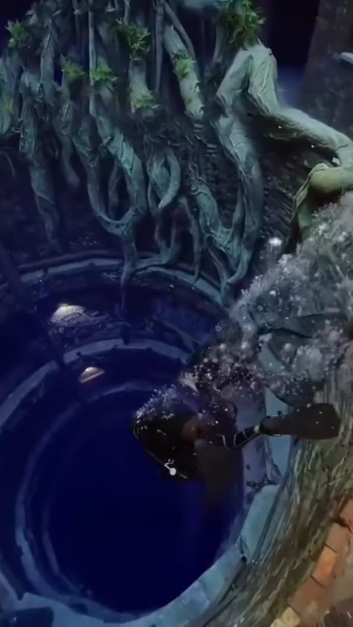 Going scuba diving to the 60m pool