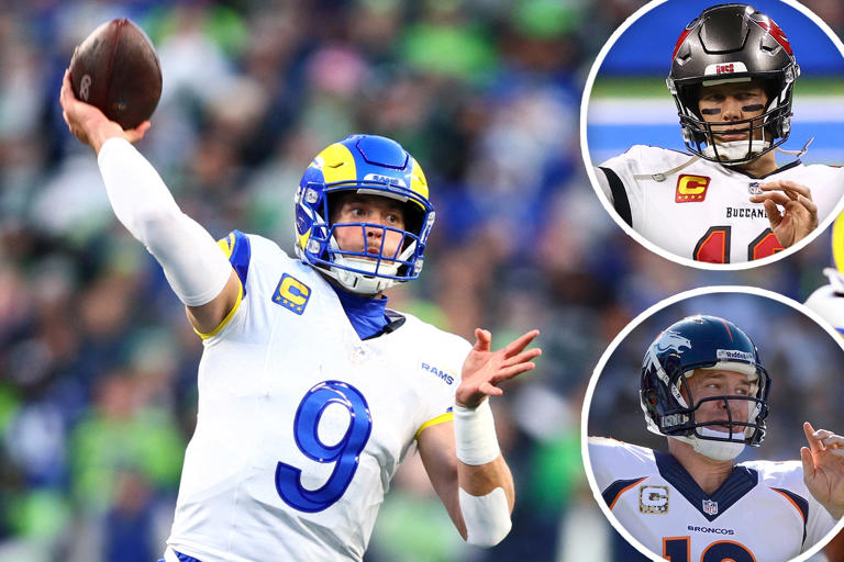 Stafford joins elite company with 50th TD pass of the season