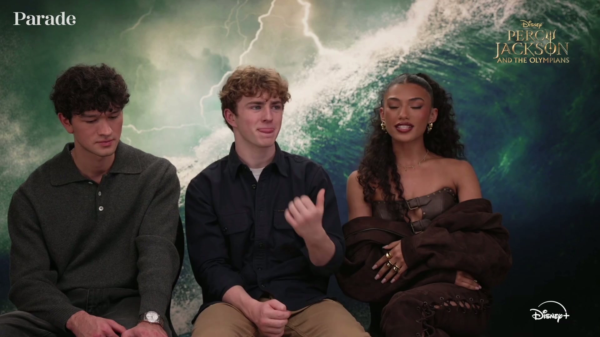 Charlie Bushnell got hurt doing this on 'Percy Jackson' season 2