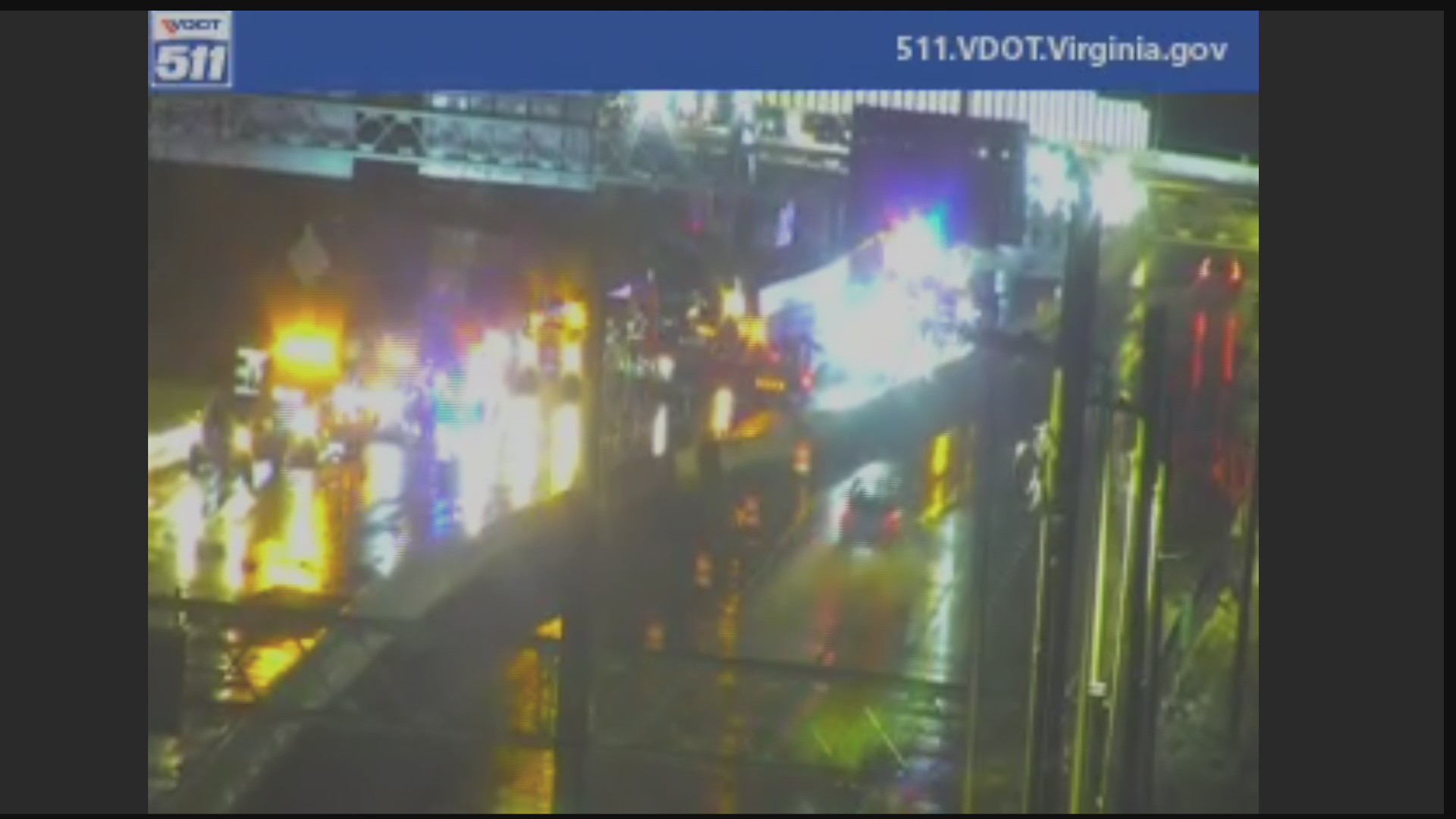 Multi-vehicle accident shuts down I-64 at Settlers Landing Road
