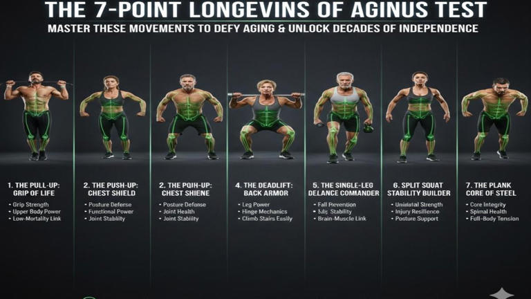 The longevity litmus test: 7 essential movements that predict how well ...