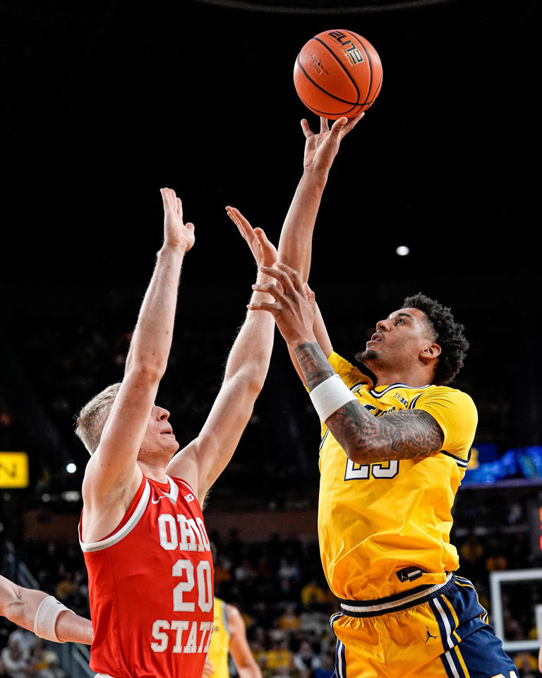 Yaxel Lendeborg, Colin White add fuel to Ohio State-Michigan rivalry