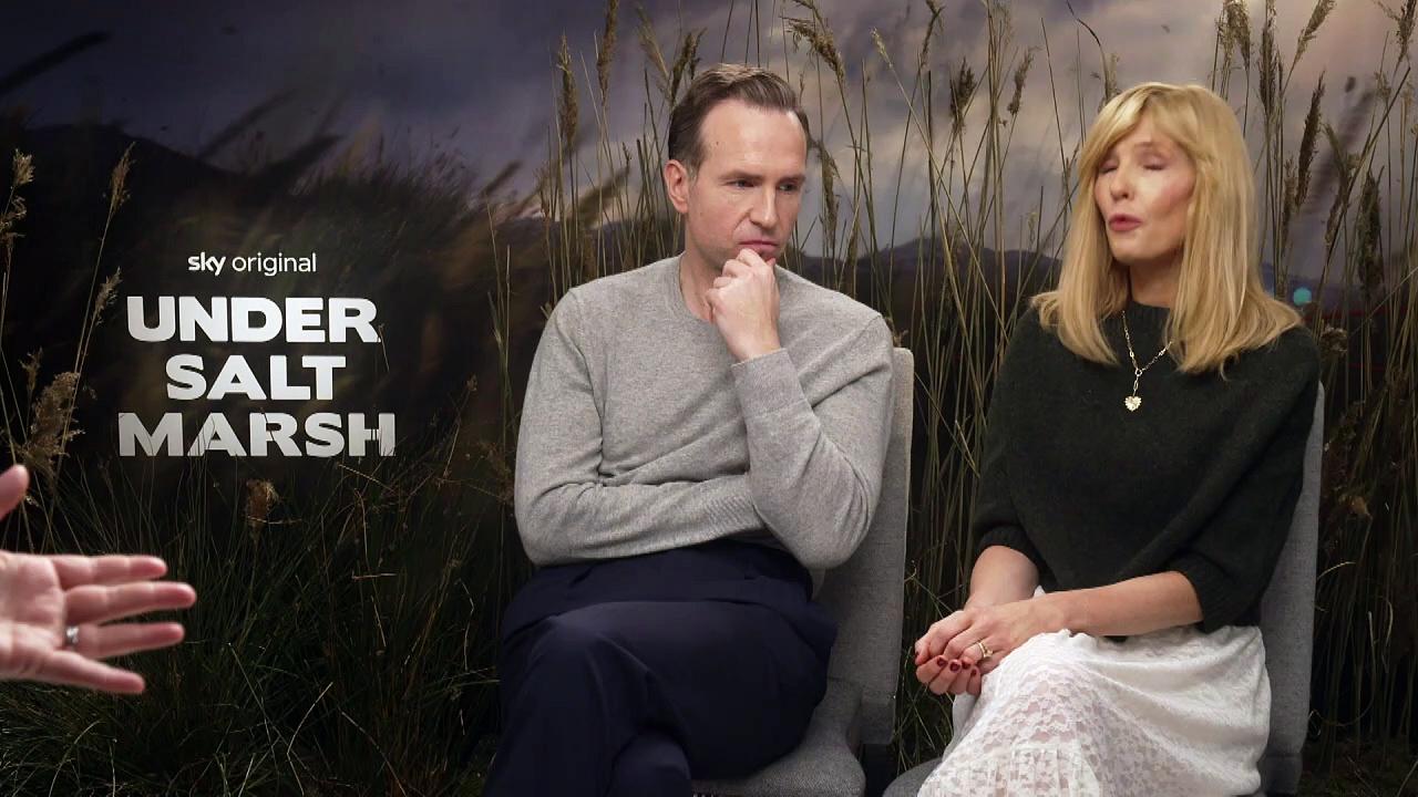 Rafe Spall & Kelly Reilly talk new TV show Under Salt Marsh