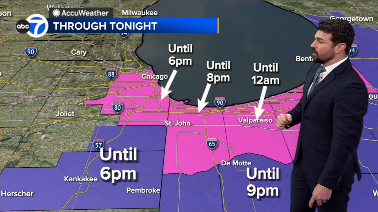 Chicago weather: Winter storm warning for several inches of snow ...