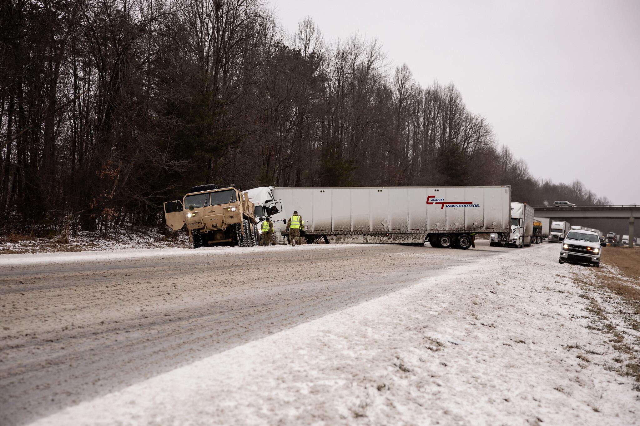 North Carolina National Guard provides update on Winter Storm Fern response