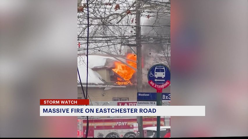 1 person hospitalized in Baychester house fire