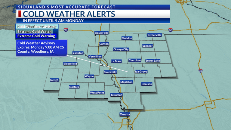 January 25th PM: One more cold night ahead of warmer temps