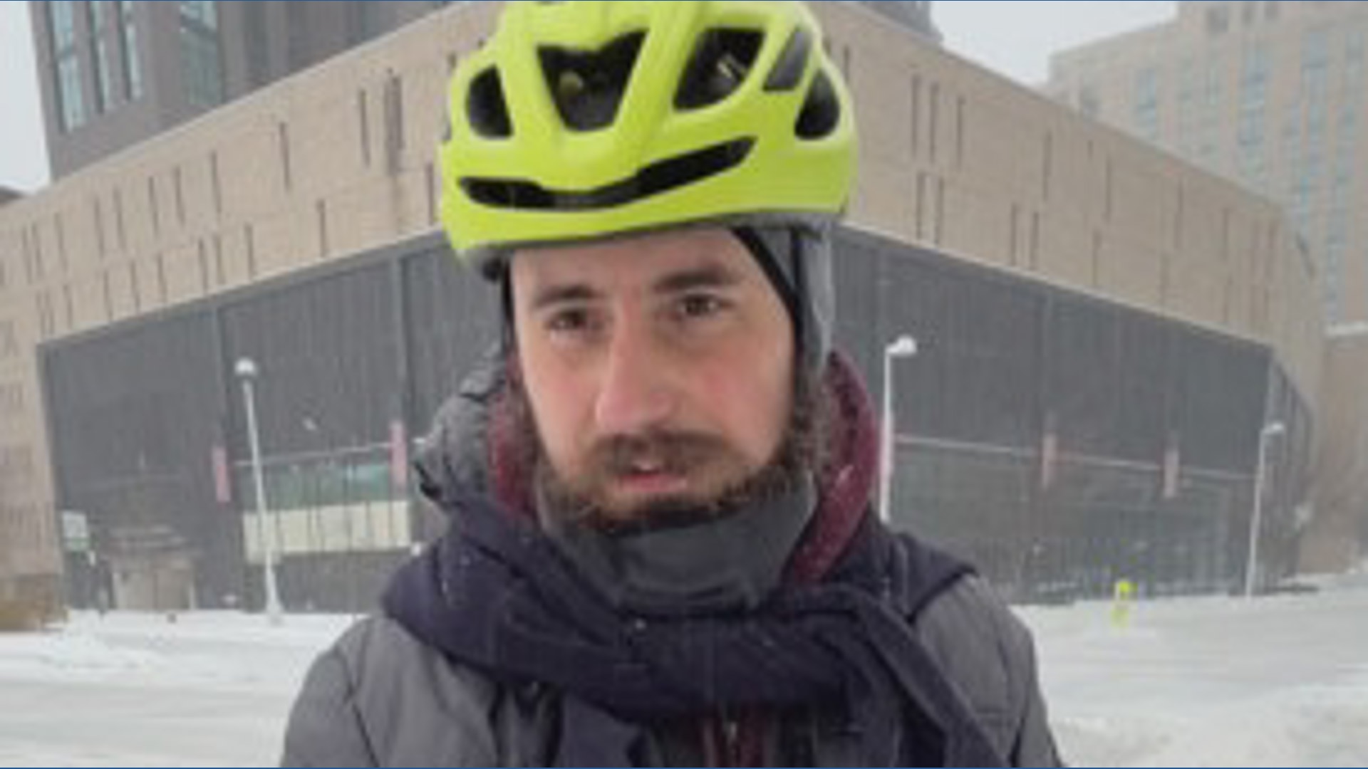 Nothing like a snowy bike ride!