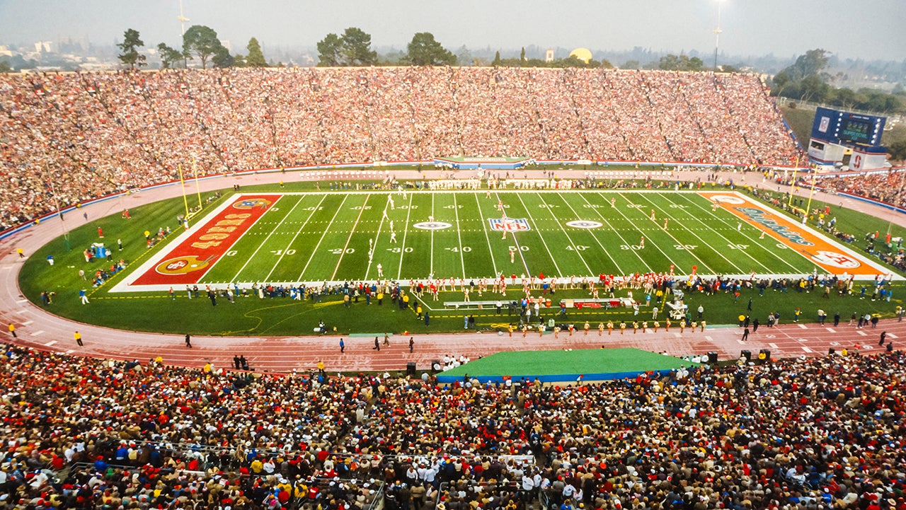 A brief Super Bowl weather history, including California games