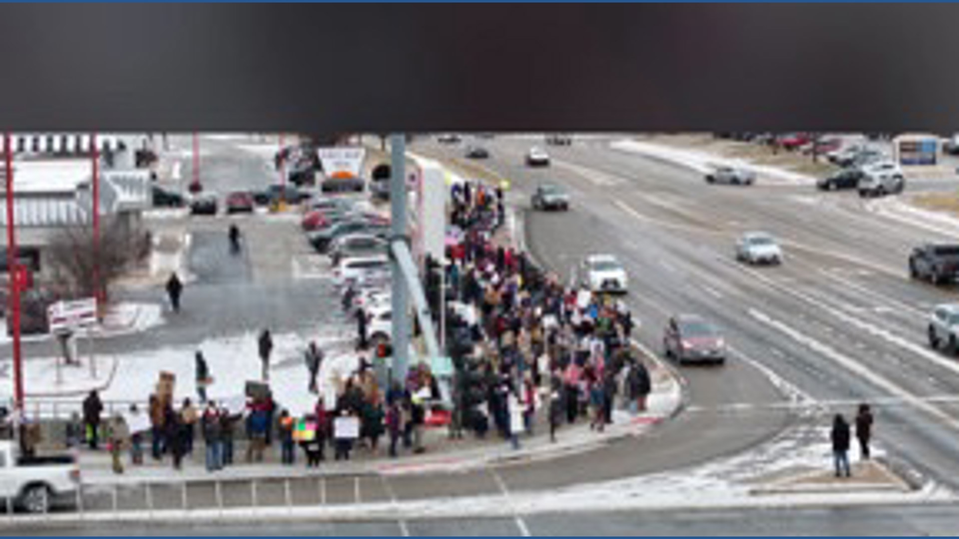 Protest against ICE held in Davenport after an agent fatally shot Alex ...