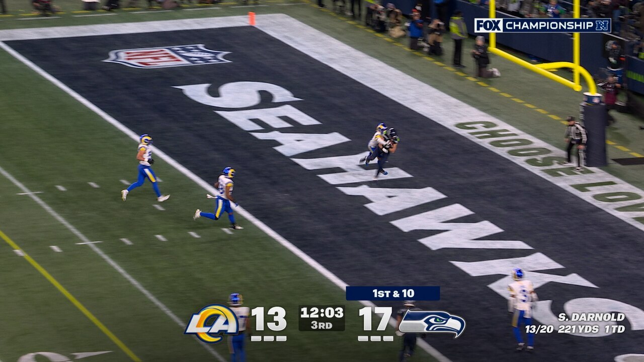 Seahawks recover muffed punt in red zone, Jake Bobo immediately scores ...