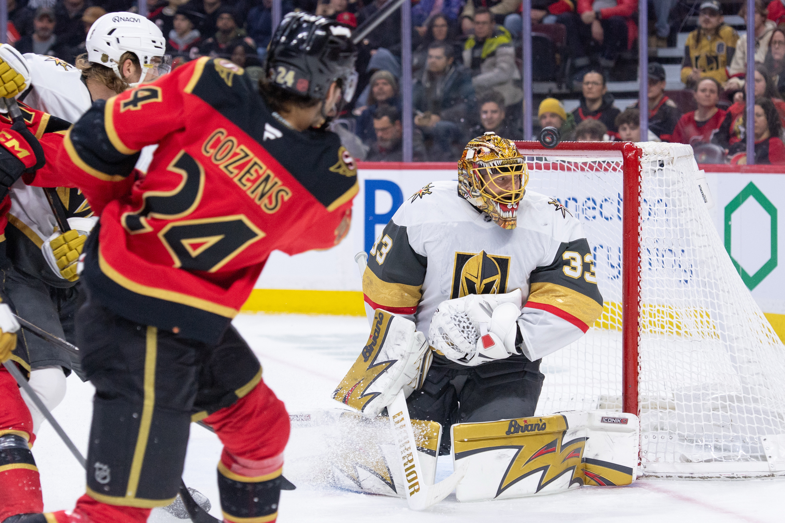 Golden Knights lose 7-1 to Senators as Ottawa completes season-series sweep
