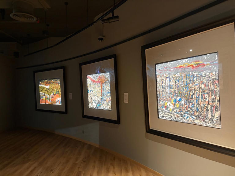 Six decades of art with a message for peace at the Lin Xiang Xiong Art ...