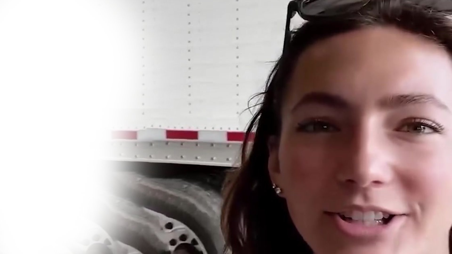 Starting the Peterbilt for a big haul