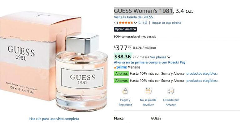 El perfume de menos de 400 pesos para regalar a tu novia en San Valentín