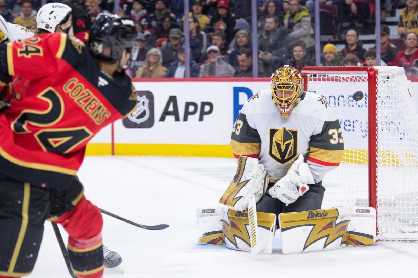 Golden Knights lose 7-1 to Senators as Ottawa completes season-series sweep