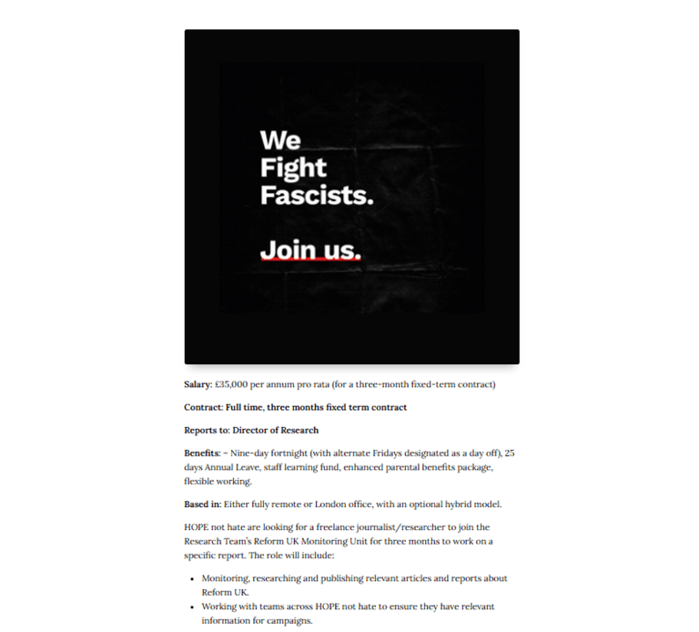 Lee Anderson explodes over new Hope Not Hate role to monitor 'far-right ...