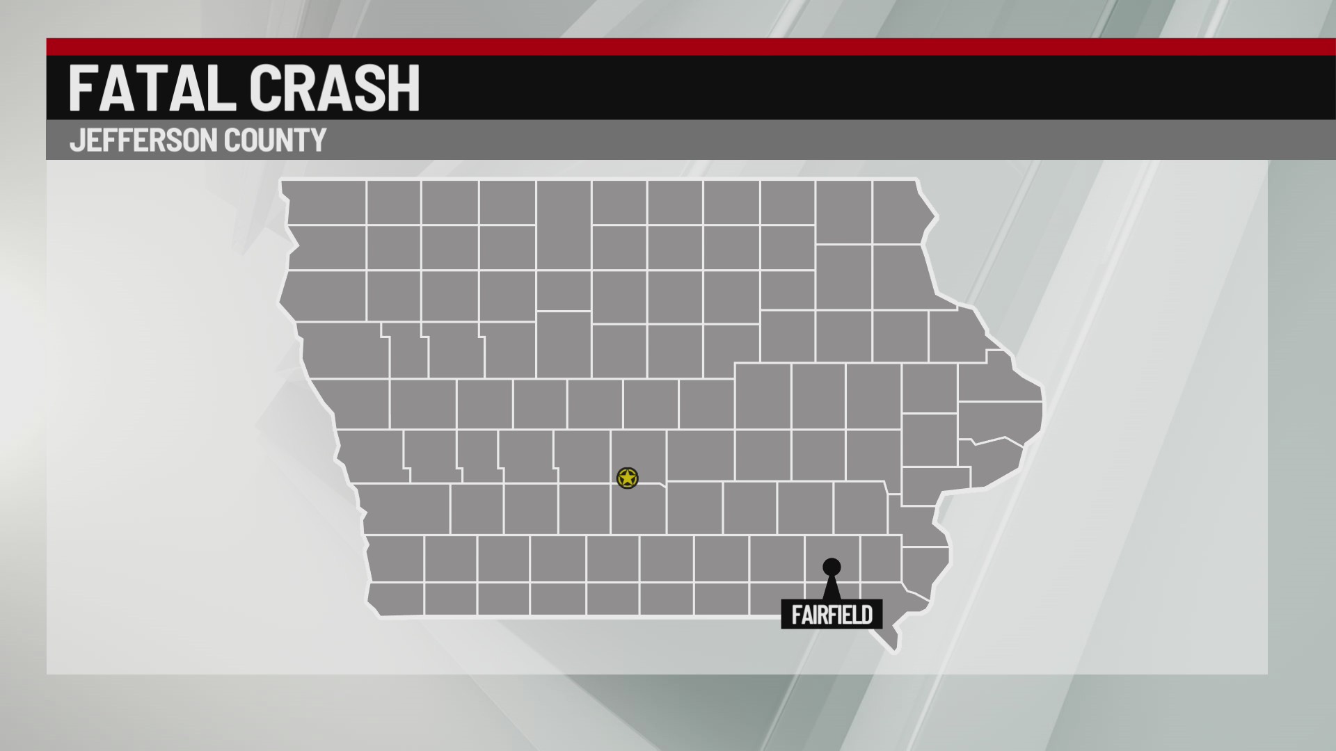 1 killed, 2 injured during collision in southeast Iowa