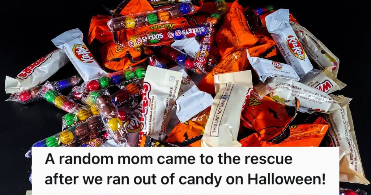 Homeowner ran out of Halloween candy during trick or treat, but then a ...