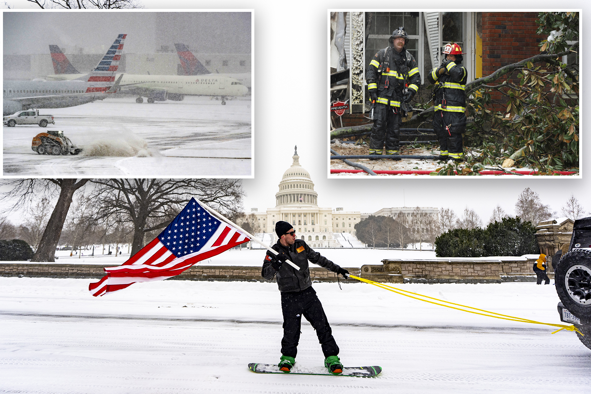 Winter storm Fern rages across US, canceling near-record flights — and ...