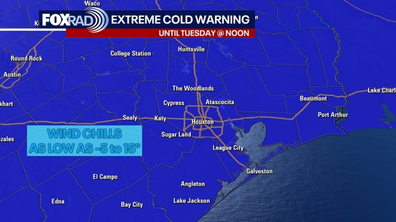 Live updates: Extreme cold warning for Houston for freezing conditions