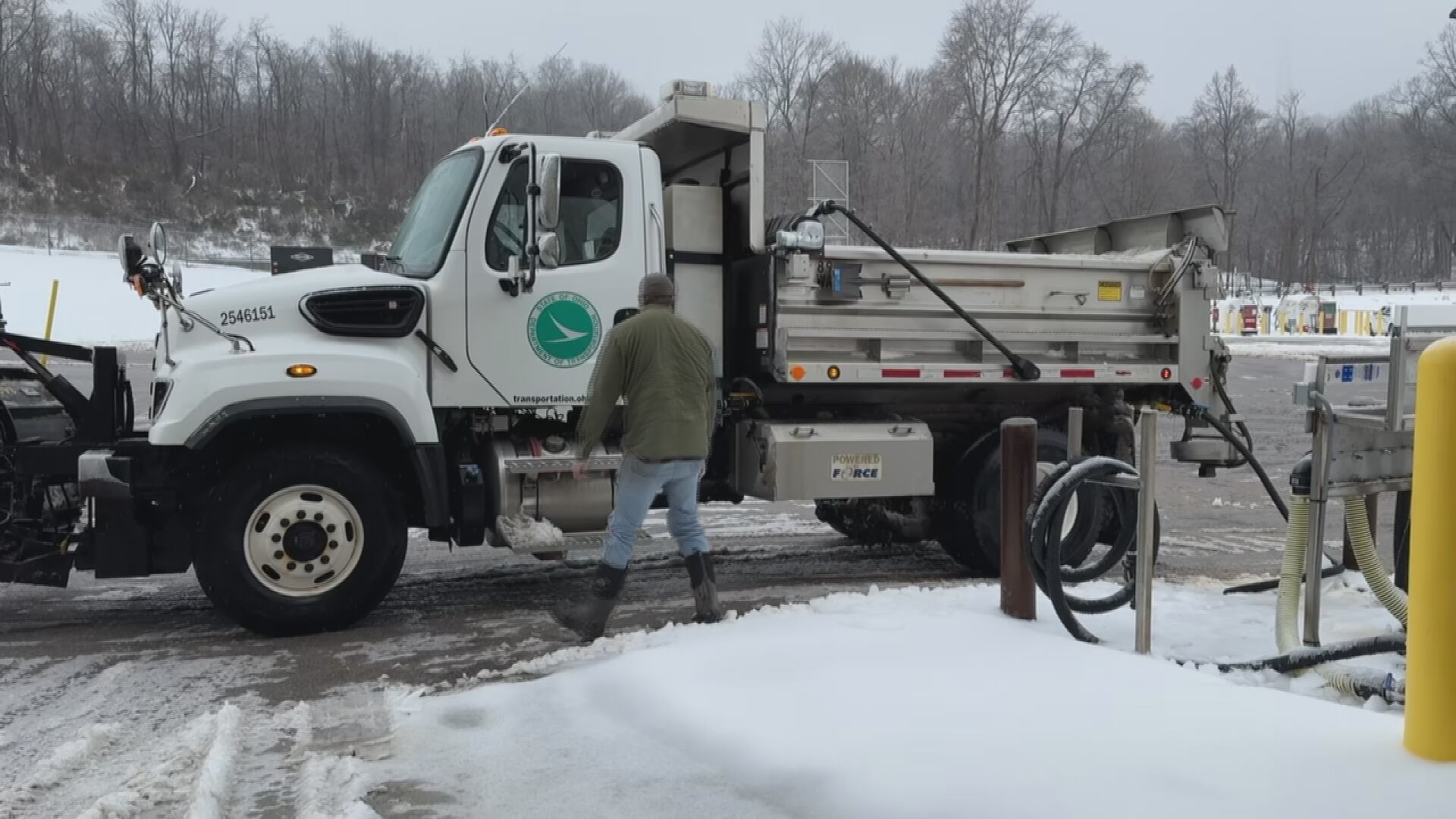 ODOT crews work around the clock to clear winter storm conditions