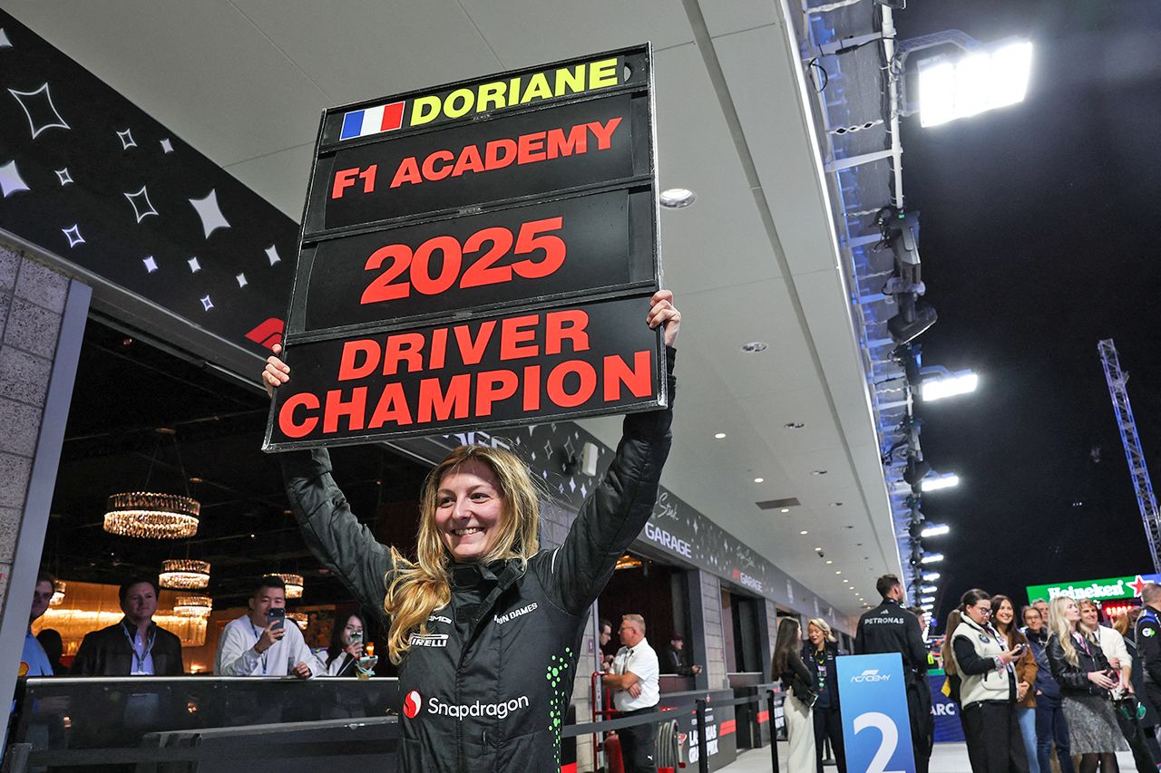 F1 Academy’s Doriane Pin, 22, shares her biggest hope for women in ...