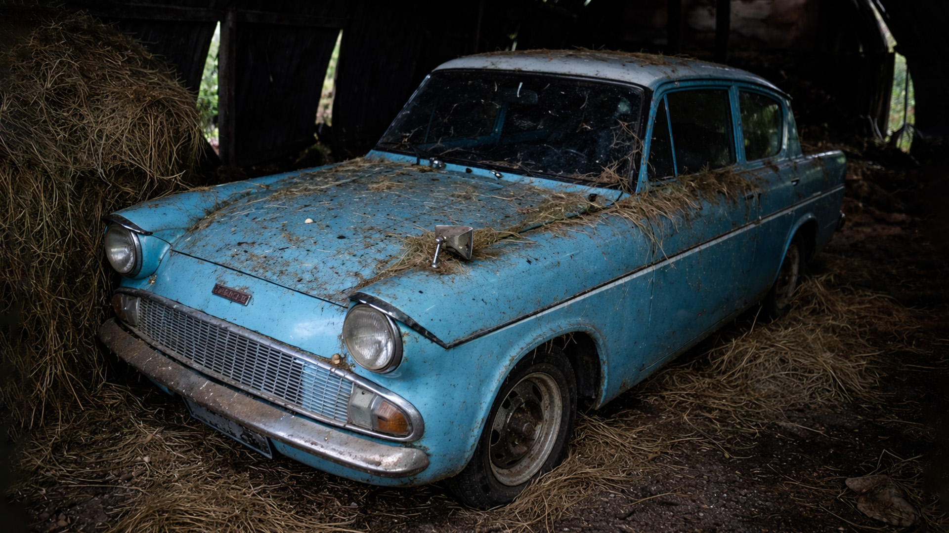 Finding the car from Harry Potter