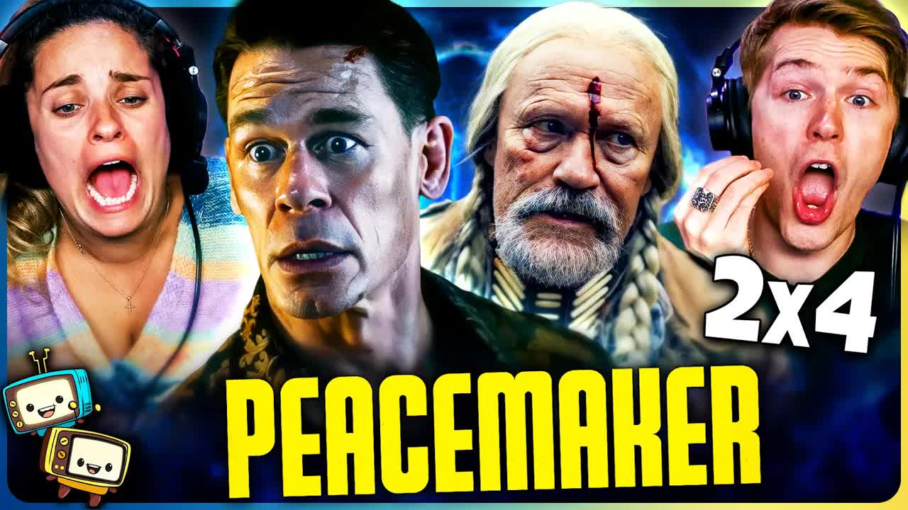 Peacemaker (2025) 2x4 reaction with Kristen and Michael | "Need I say ...