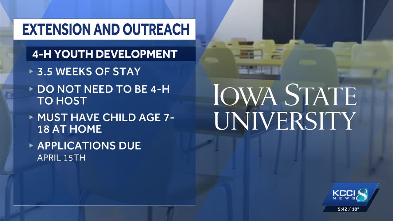 Iowa State University seeks host families for Japanese youth exchange ...