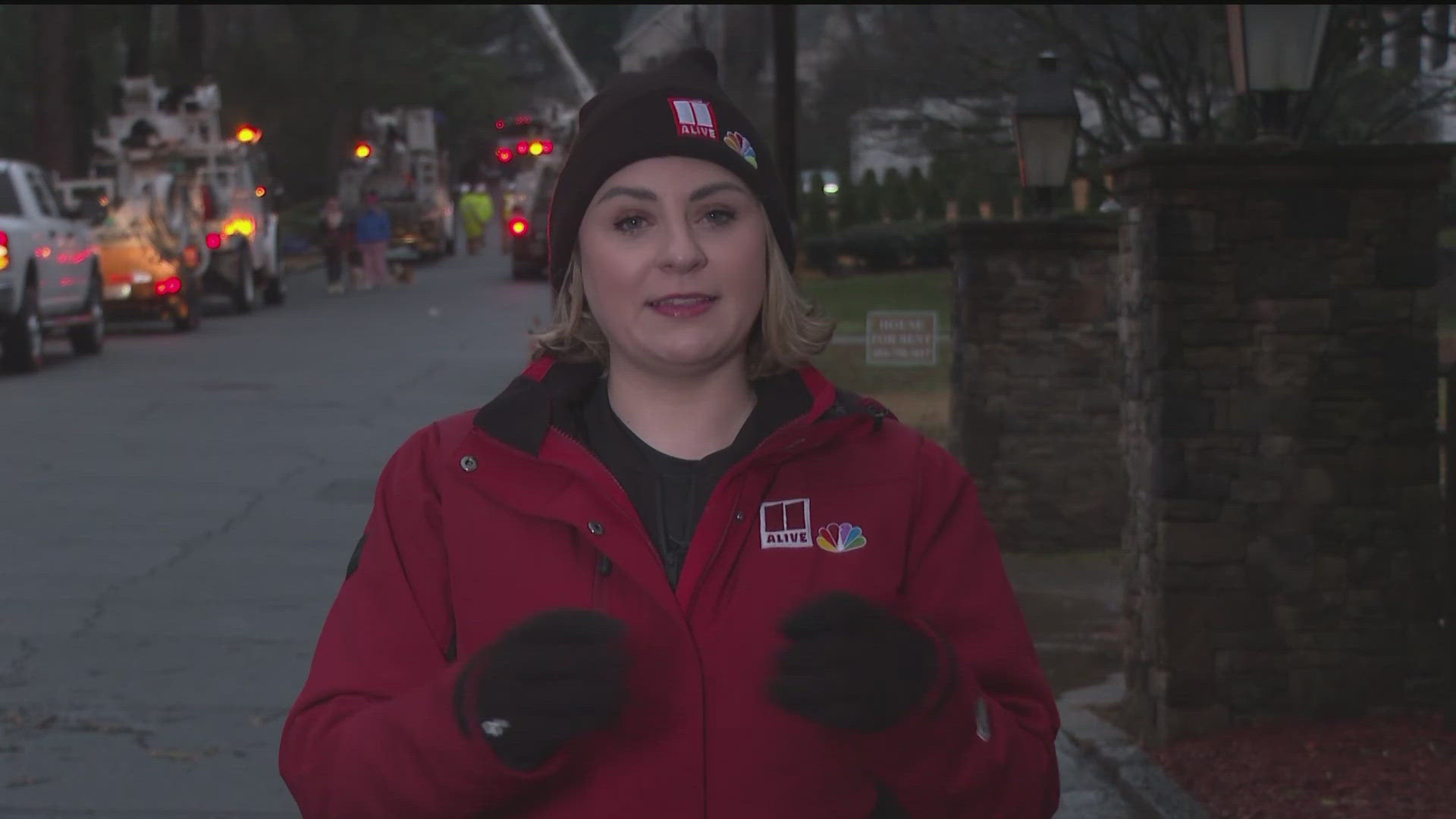 Crews working to restore power in Morningside after tree falls