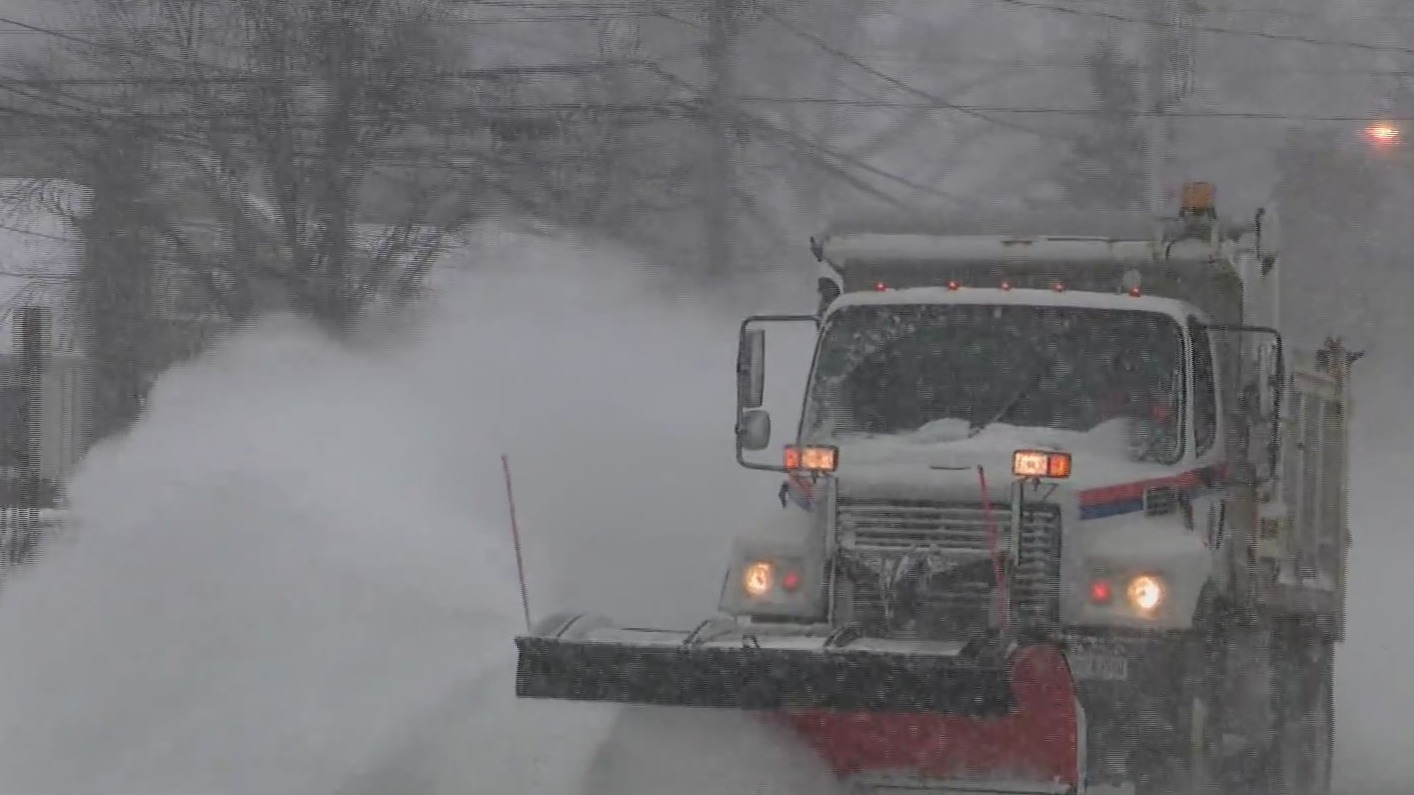 Snow slams New York: Storm disrupts transit, roads, schools