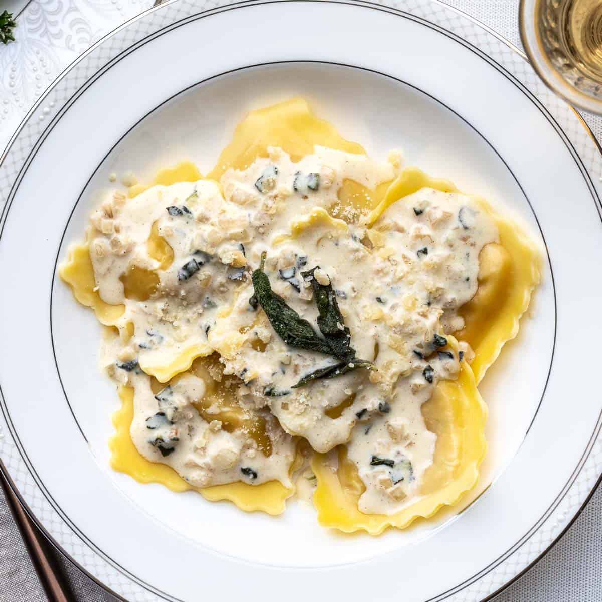 Creamy lobster ravioli sauce recipe