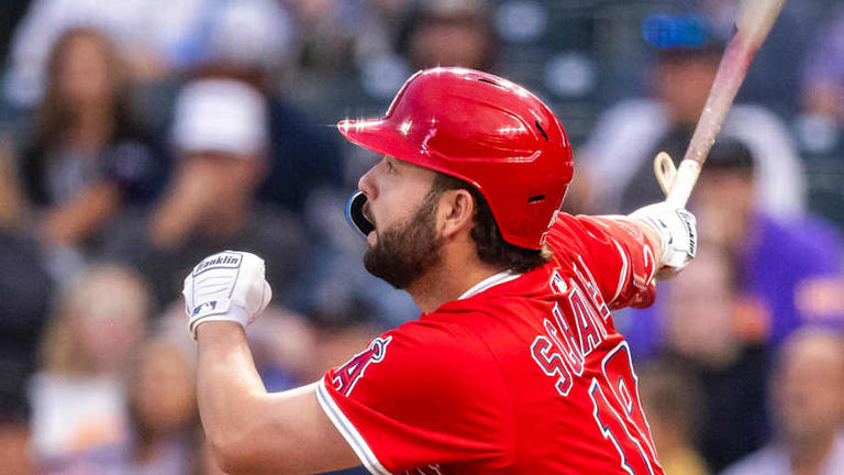 Nolan Schanuel poses an interesting roster problem for Angels to solve