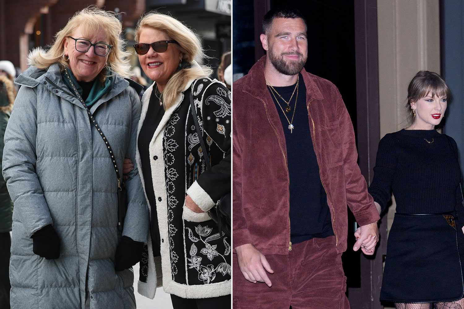 Future in-laws Andrea Swift and Donna Kelce bond at the Sundance Film ...