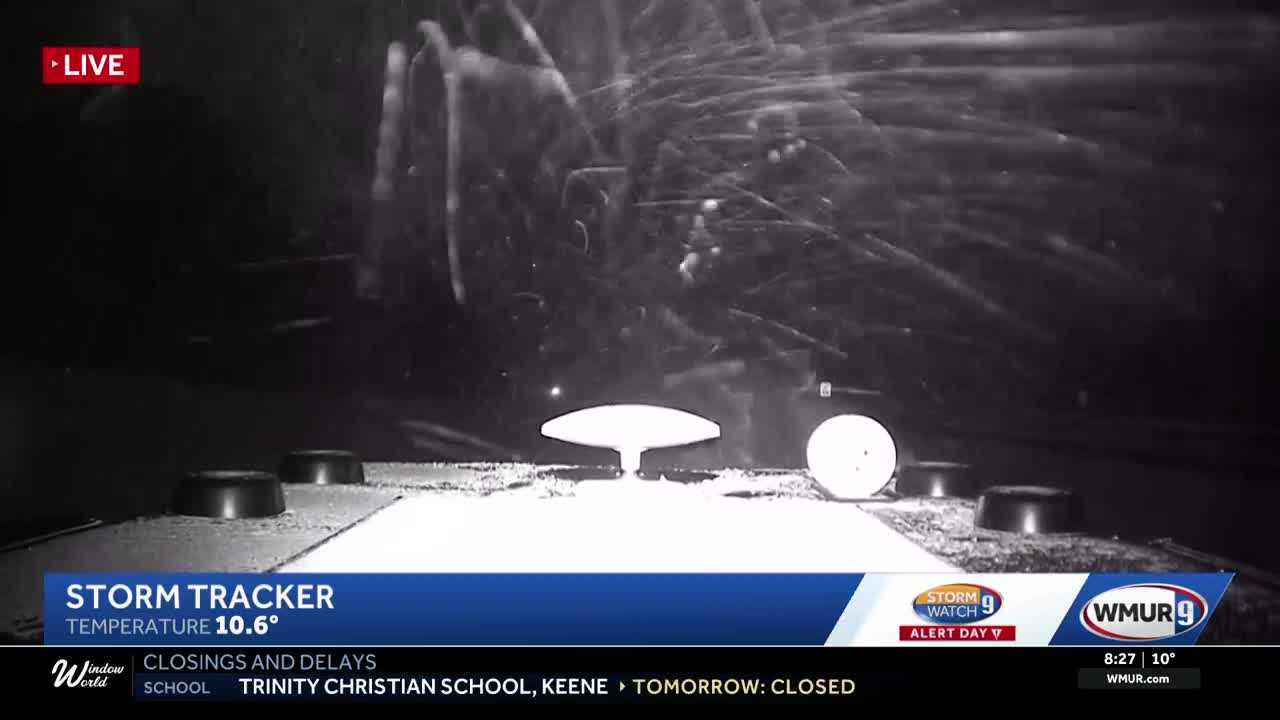 New Hampshire road conditions poor as snow piles up; visibility low