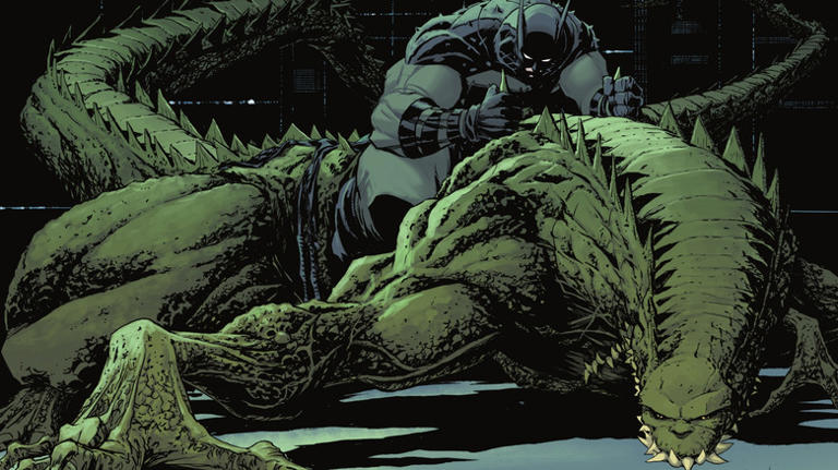 Absolute Batman isn't the first DC story with a heroic Killer Croc