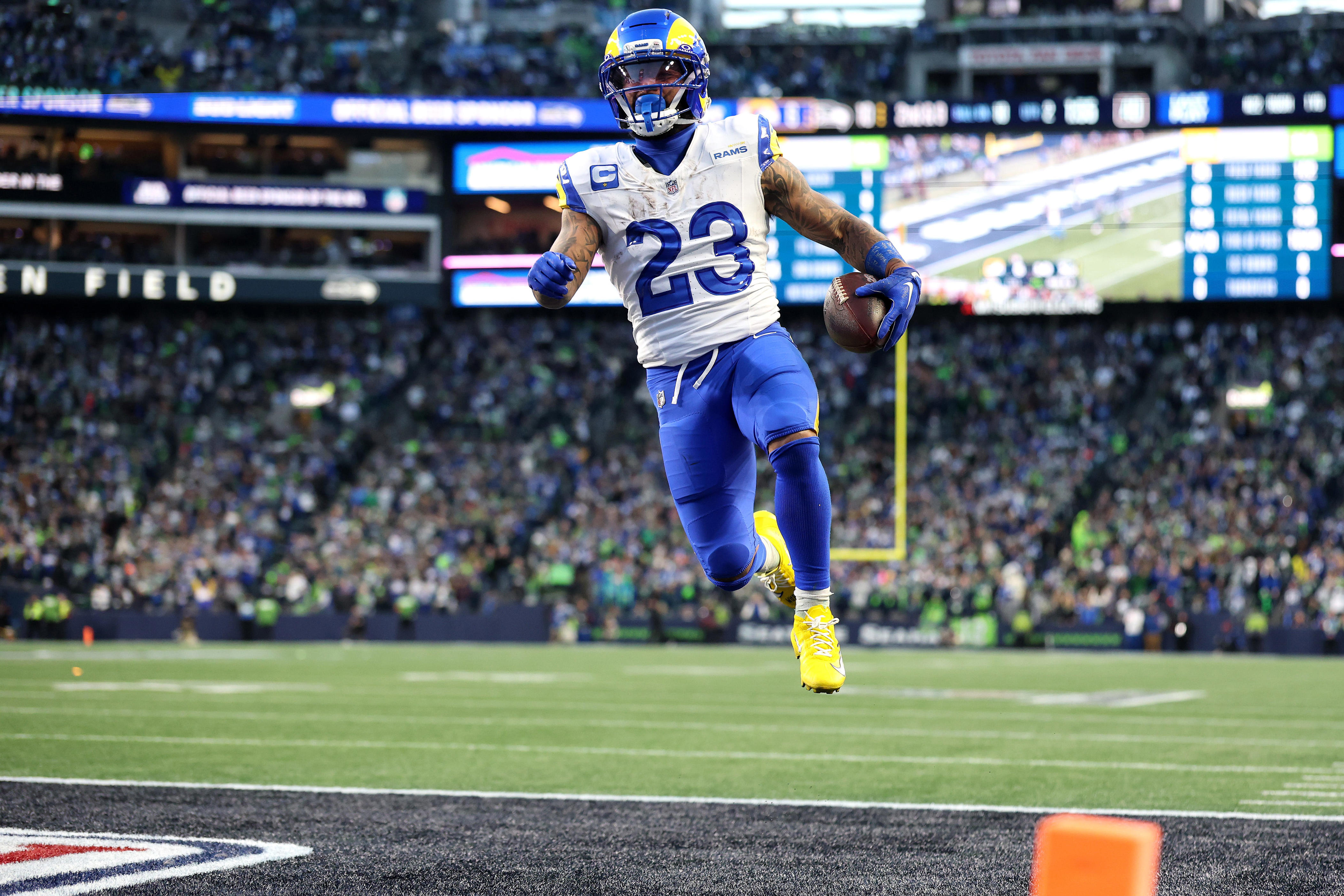 Watch: Kyren Williams strolls into end zone for easy go-ahead TD vs ...