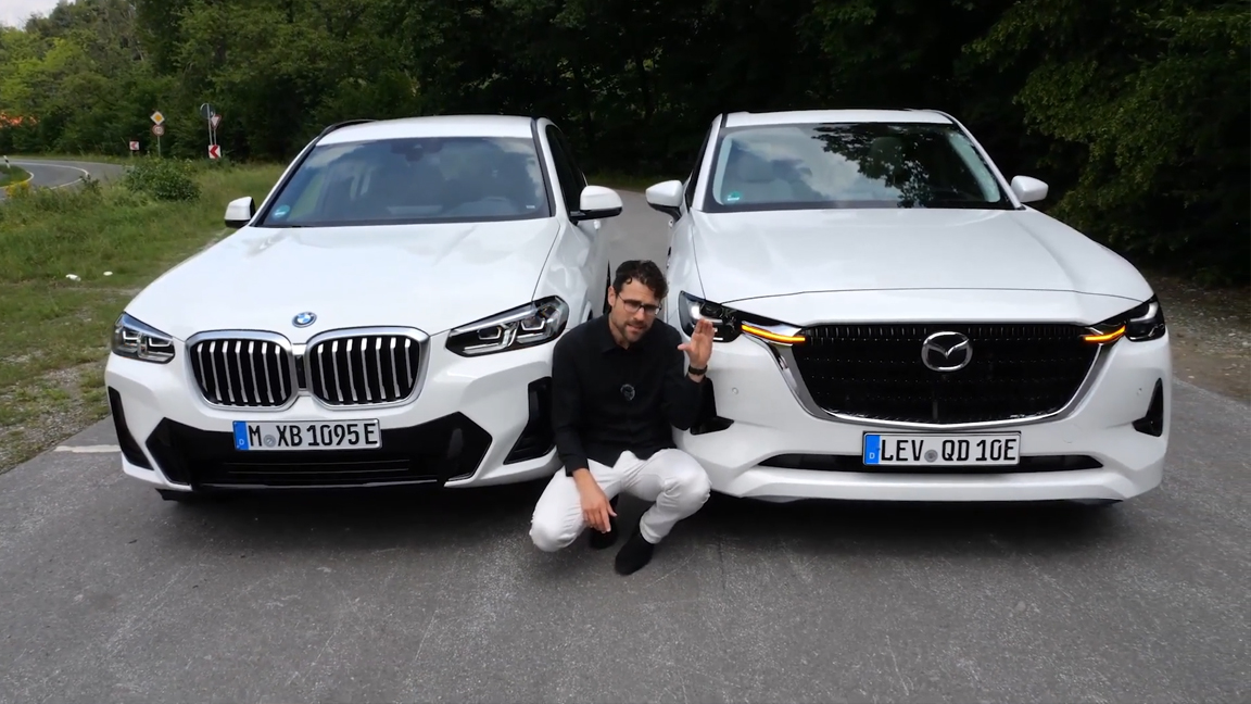 BMW X3 PHEV or Mazda CX60, which is better?