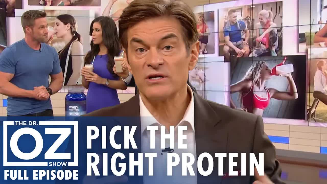 How to choose the right protein powder for your body | Dr. Oz | S9 | Ep ...