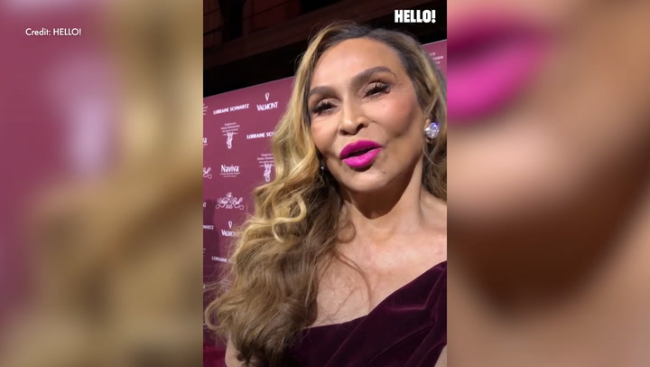 WATCH: Tina Knowles tells HELLO! if Sir will join sisters Rumi and Blue ...