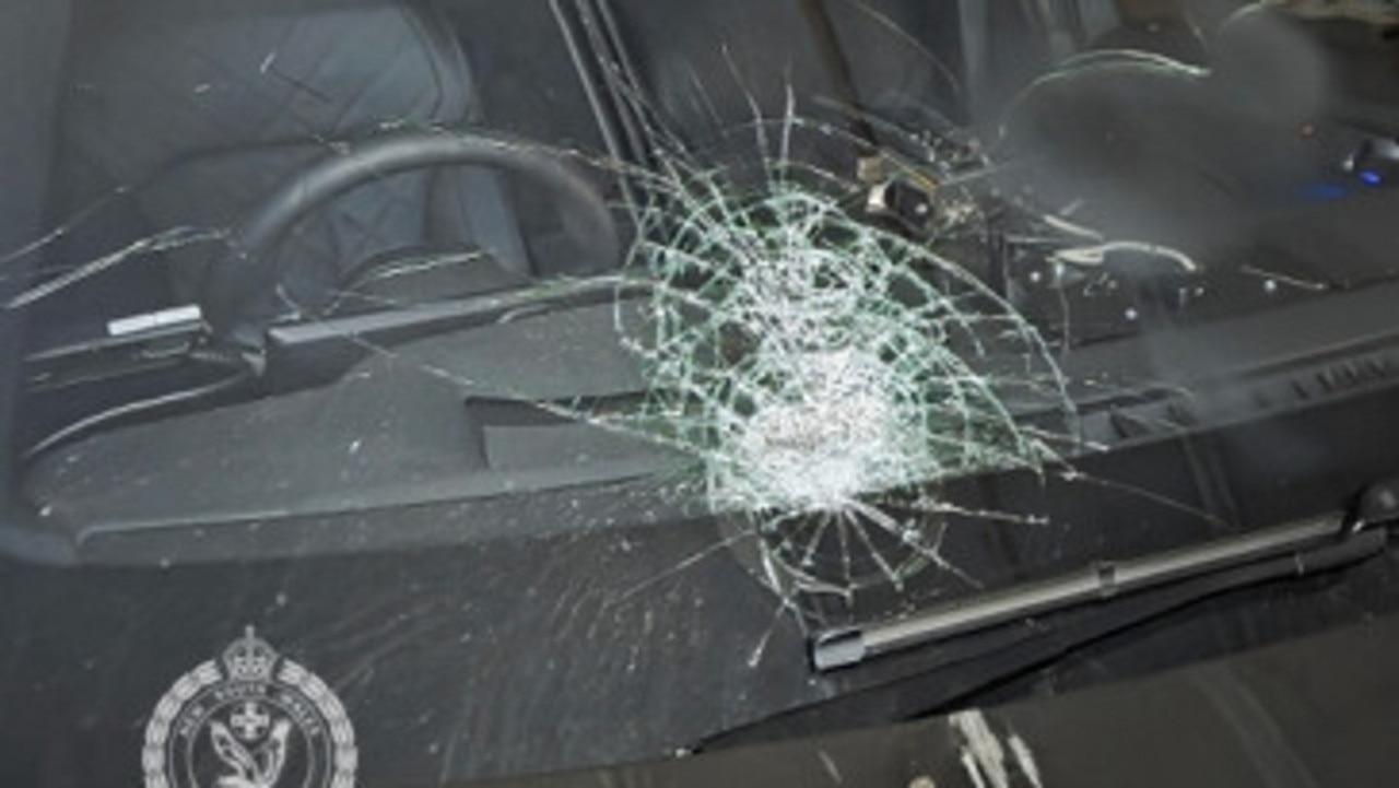 Police pelted with rocks, projectiles