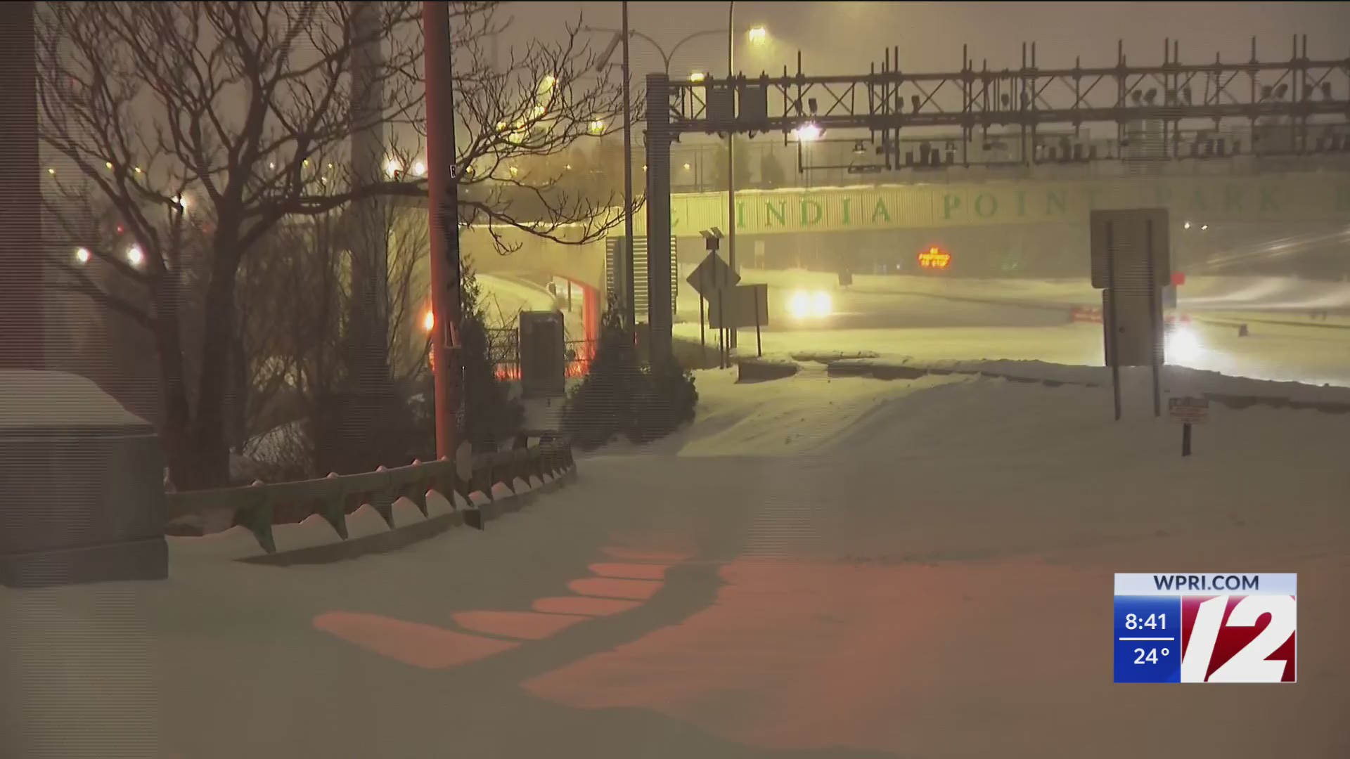 Snowstorm update: Providence, Sunday 8:30 pm